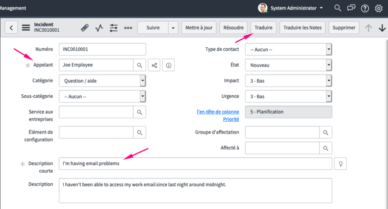 Google Translate Inside of ServiceNow